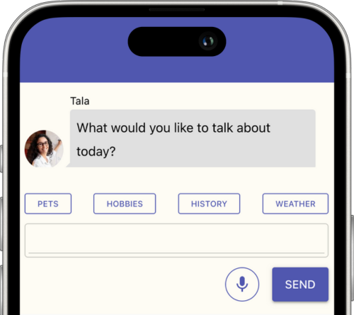 Talk to Tala | An AI-powered language tutor for the hands-on learner